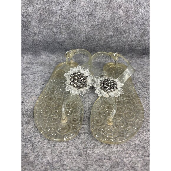 Coach | Shoes | Coach Milda Jelly Sandals Womens 7b Thong Flat Strap ...
